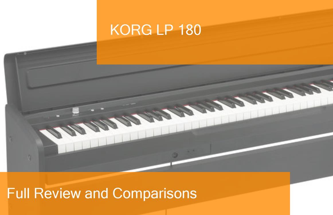 Digital Piano Korg LP 180 Vollständige Rezension. Ist es eine gute Wahl?