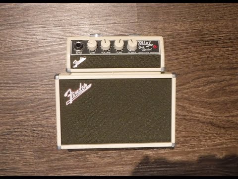Review of the Fender Mini-Tonemaster amplifier. Where to buy it?