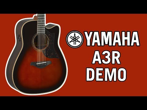 Review of the Yamaha A3R ARE TBS Acoustic guitar. Where to buy it?