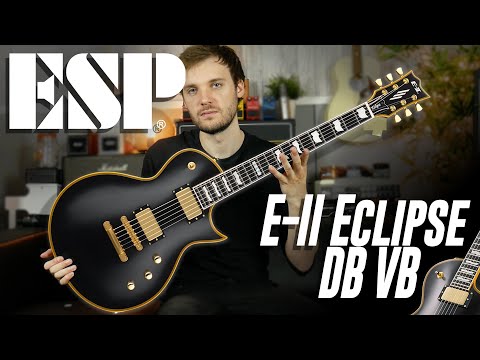 Review of the ESP E-II Eclipse DB GRANSP Electric guitar. Where to buy it?