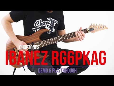 Review of the Ibanez RG6PKAG-NTF Electric guitar. Where to buy it?