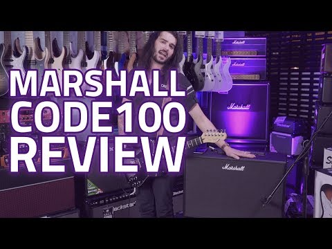 Review of the Marshall Code 100 amplifier. Where to buy it?