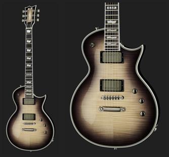 Review of the ESP E-II Eclipse FM BLK NAT B Electric guitar. Where to buy it?