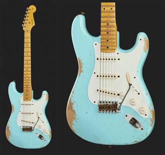 Review of the Fender 57 Strat DB Heavy Relic Electric guitar. Where to ...