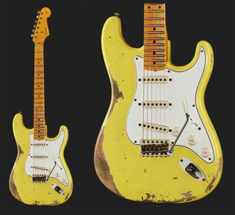 Review of the Fender 57 Strat GFY Heavy Relic Electric guitar. Where to ...