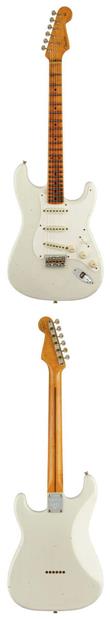 Review of the Fender 57 Strat HT India Ivory Relic Electric guitar ...