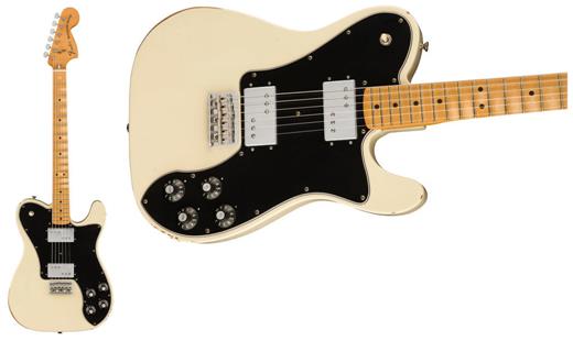 Review of the Fender 70 Tele Deluxe Road Worn OW Electric guitar. Where ...