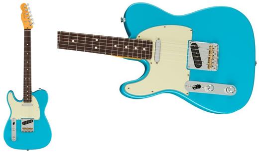 Review of the Fender AM Pro II Tele LH MBL Electric guitar. Where to ...
