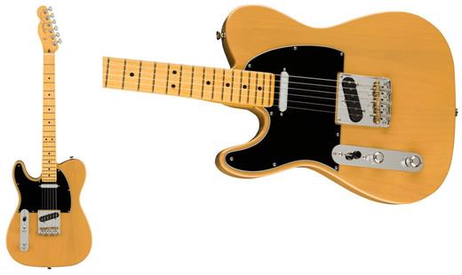 Review of the Fender AM Pro II Tele LH MN BTB Electric guitar. Where to ...