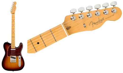 Review of the Fender AM Pro II Tele MN 3TSB Electric guitar. Where to ...