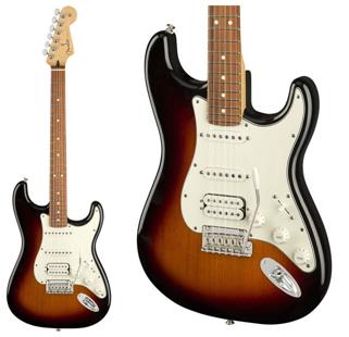 Review of the Fender Player Series Strat HSS PF 3TS Electric guitar ...