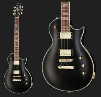 Review of the Harley Benton SC-Custom Plus EMG VBK Electric guitar ...