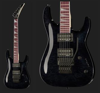 Review of the Jackson JS32Q Dinky AH TBK Electric guitar. Where to buy it?