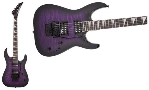 Review of the Jackson JS32Q DKA Dinky AH TPB Electric guitar. Where to ...