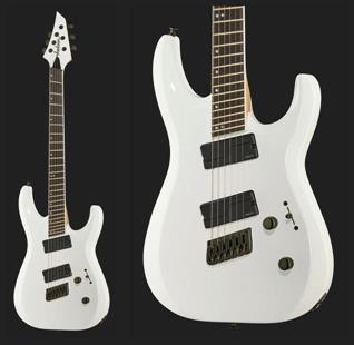 Review of the Jackson Pro Dinky DK Mod. HT6 MS SWH Electric guitar ...