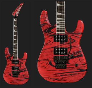 Review of the Jackson SLX DX Soloist Satin Red Swirl Electric guitar ...