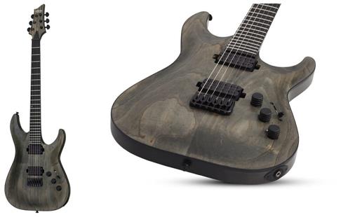 Review of the Schecter C-1 Apocalypse Rusty Grey Electric guitar. Where ...