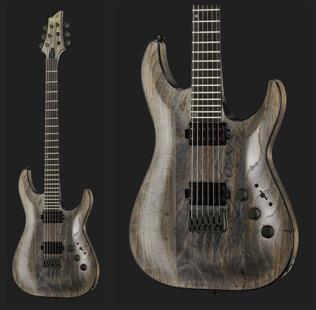 Review of the Schecter C-1 EX Apocalypse Rusty Grey Electric guitar ...