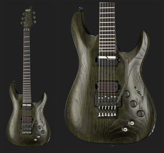 Review of the Schecter C-1 FR S Apocalypse Rusty Grey Electric guitar ...