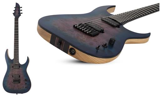 Review of the Schecter Keith Merrow KM-6 MK-III BLC Electric guitar ...