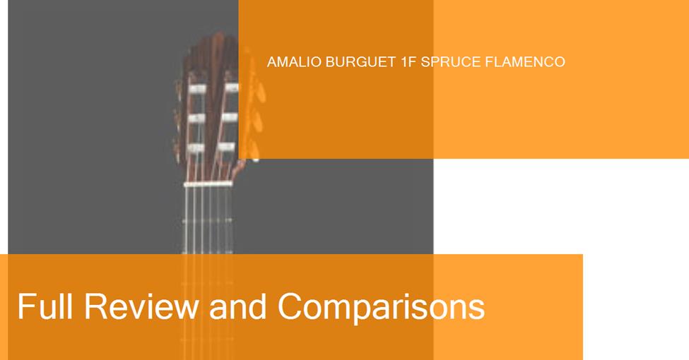 Review of the Amalio Burguet 1F Spruce Flamenco classical guitar. Where ...