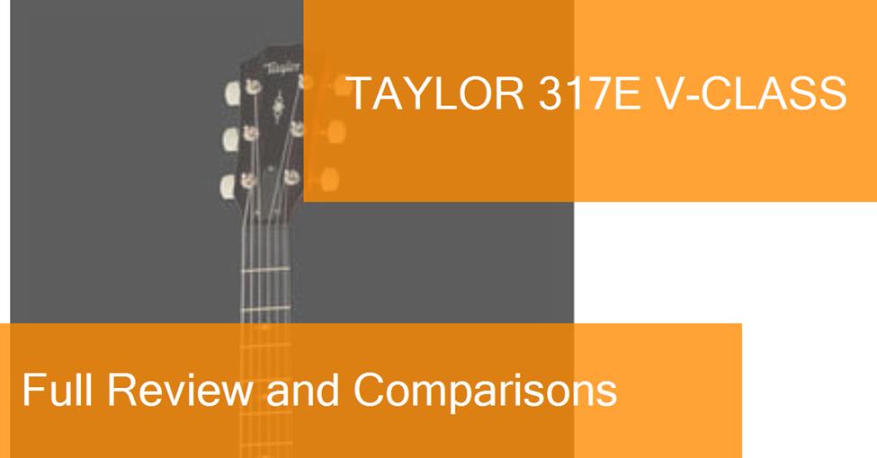 Review of the Taylor 317e V-Class Acoustic guitar. Where to buy it?