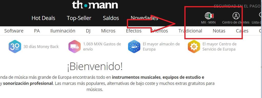 Shipping America with Thomann – Digital Pianos – BuscarInstrumentos.com