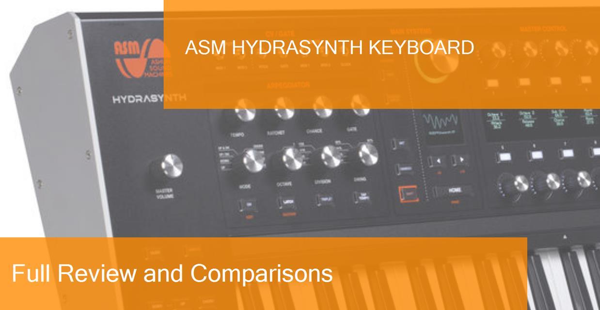 Review Synthesizers ASM Hydrasynth Keyboard. Where to buy it?