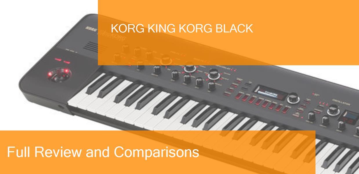 Review Synthesizers Korg King Korg Black. Where to buy it?