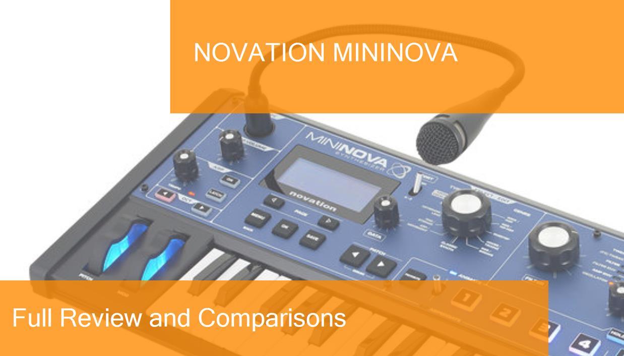 Review Synthesizers Novation MiniNova. Where to buy it?