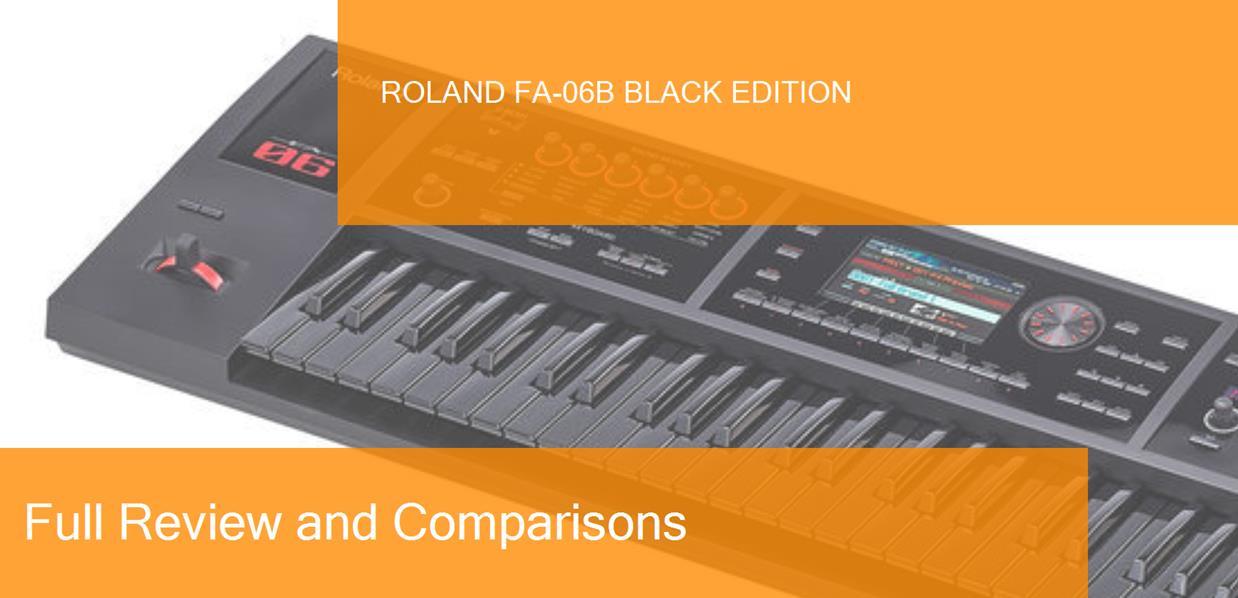 Review Synthesizers Roland FA-06B Black Edition. Where to buy it?