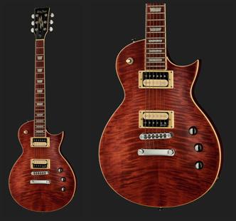 Examen de la guitare électrique Harley Benton SC-Custom II Paradise ...