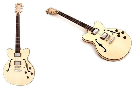 Examen de la guitare électrique Höfner Verythin Green Line Guitar. Où l ...