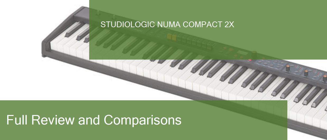 Digital Piano Studiologic Numa Compact 2x Full Review. Est-ce un bon ...