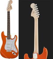 Review Guitarra Eléctrica Fender SQ Affinity Strat Orange IRL. ¿Dónde ...