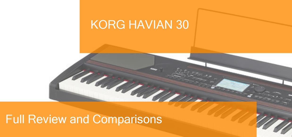 Pianoforte digitale Korg Havian 30 Full Review. È un buon acquisto?