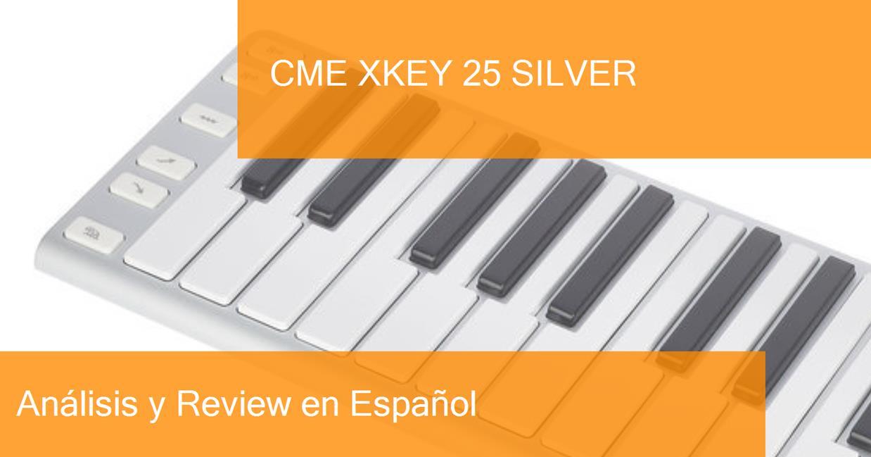 Recensione tastiera MIDI CME Xkey 25 argento. Dove comprarla?