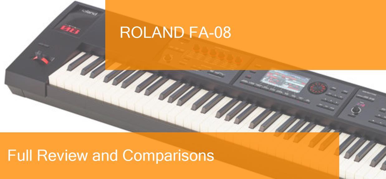 Recensione Sintetizzatori Roland FA-08. Dove acquistarlo?