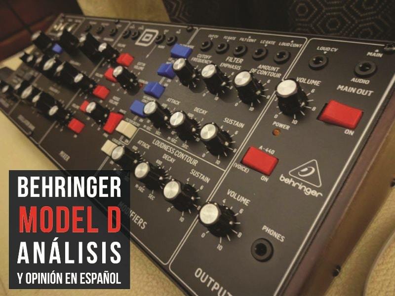 Análisis y opinión Behringer Model D: Dónde Comprarlo